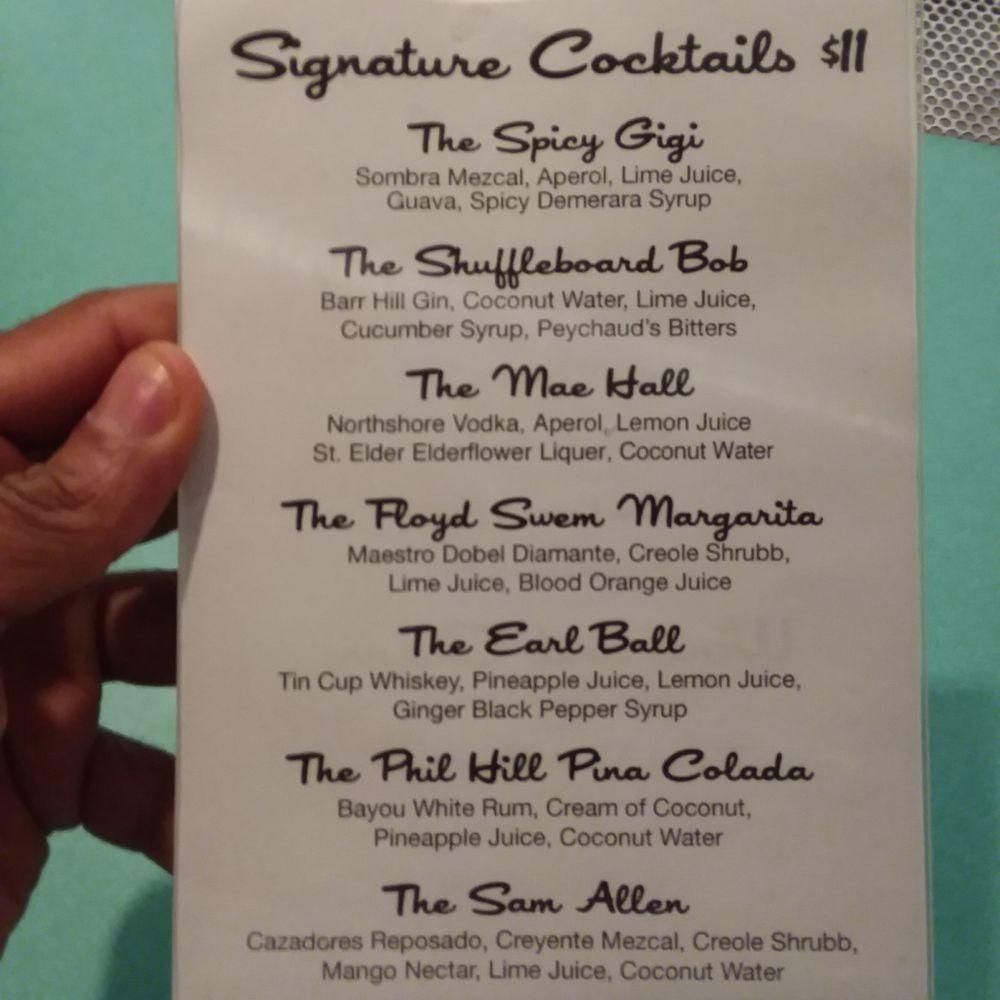 Menu at Royal Palms Chicago pub & bar, Chicago