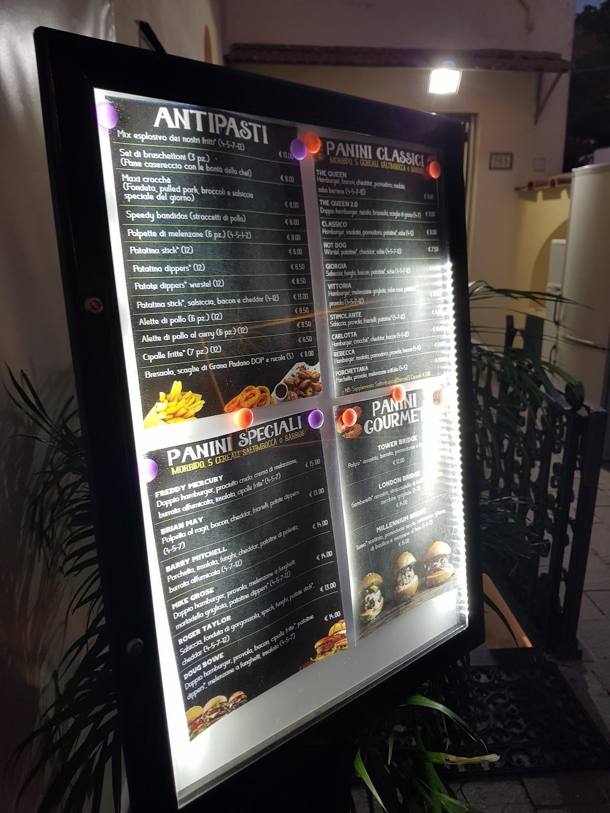 Menu at TheQueen Pub • Steak • Grill, Anacapri