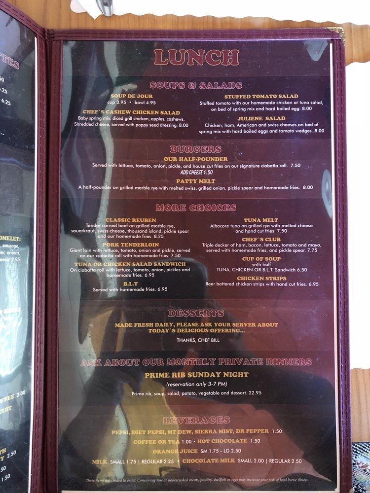 Menu at 9th St Grill restaurant, Mountain Home