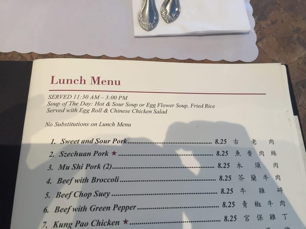 Menu at Grand Panda restaurant, Santa Clarita, Seco Canyon Rd #109