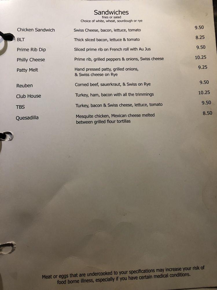 Menu at Pla-Mor Bar & Grill, Maple Valley