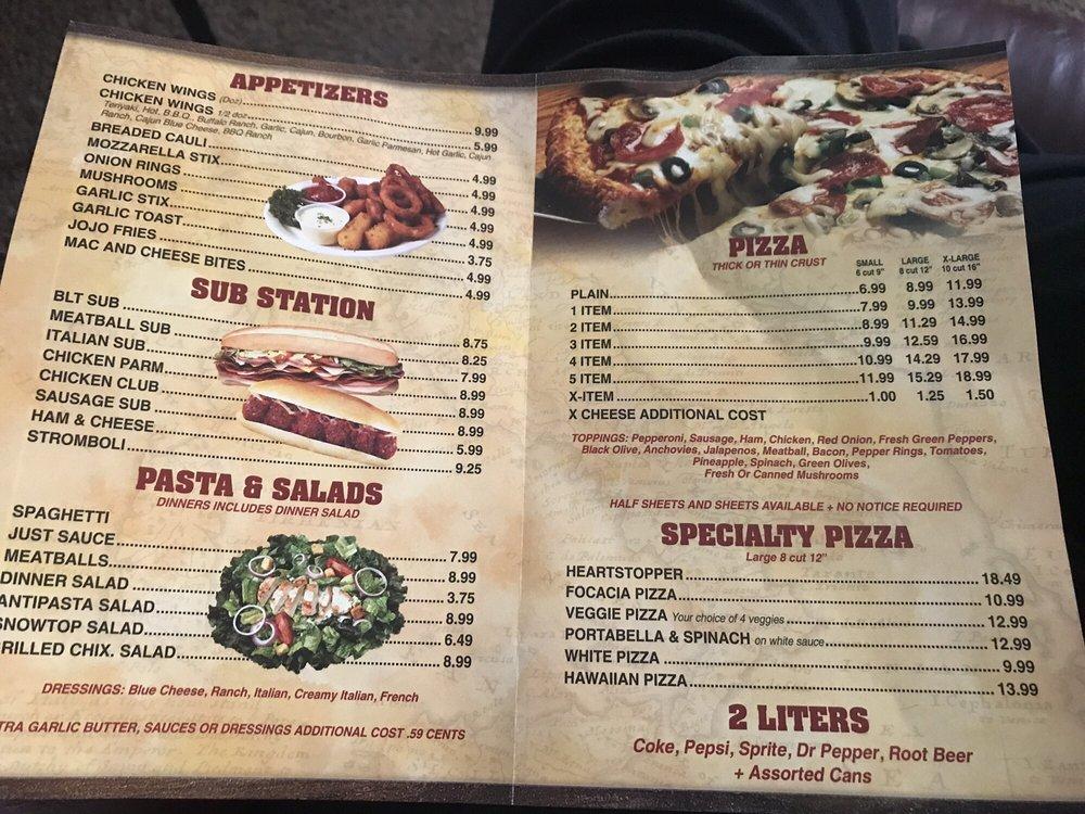 Menu at State Road Pizza pizzeria, Cleveland, State Rd