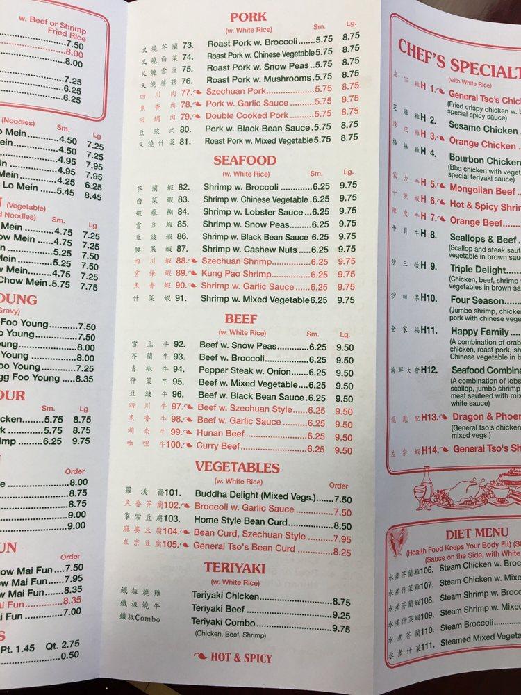 Menu at Panda Kitchen restaurant, Lake Monticello, 82 Joshua Ln