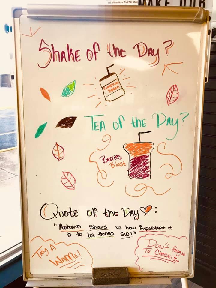 Menu at Healthy Me Nutrition restaurant, Bossier City