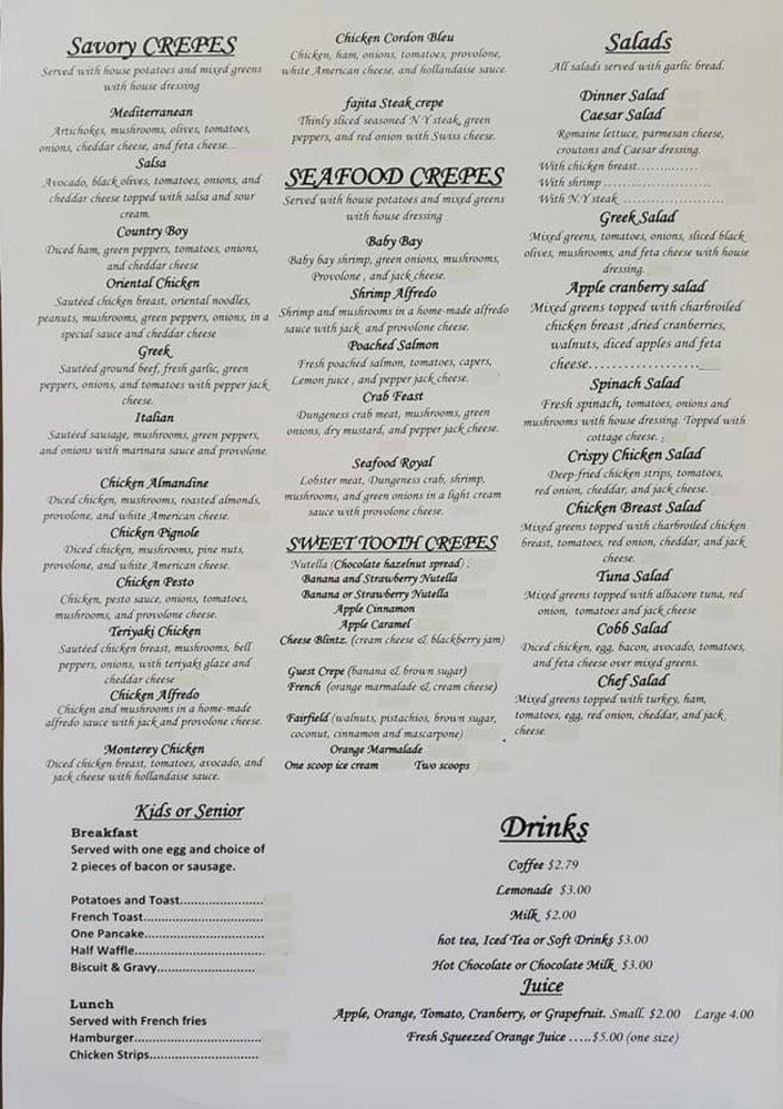 Menu at Maverick BBQ & Brew, Suisun City