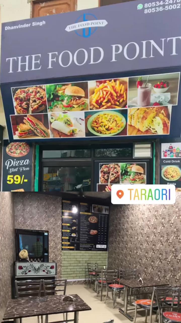 Menu at THE FOOD POINT, Taraori