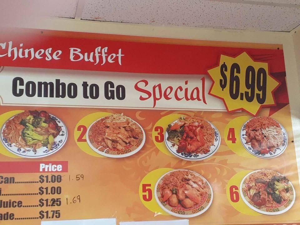 Menu at Dragon Buffet Restaurant, Nogales