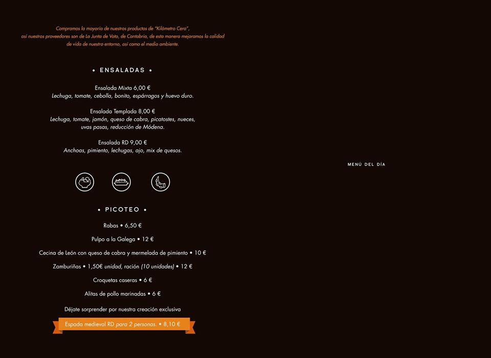 Carta de RD Café, Bádames, Bo. la Somadilla