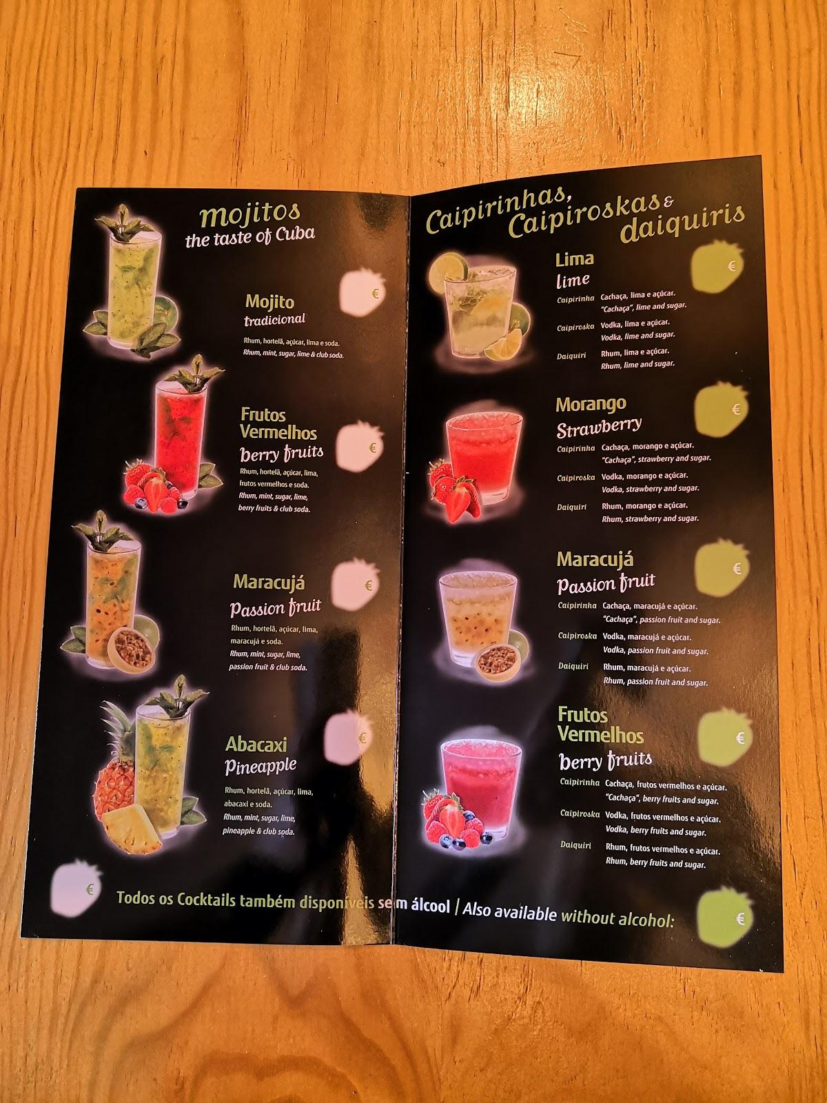 Menu em Ritual Café, São Paio de Oleiros