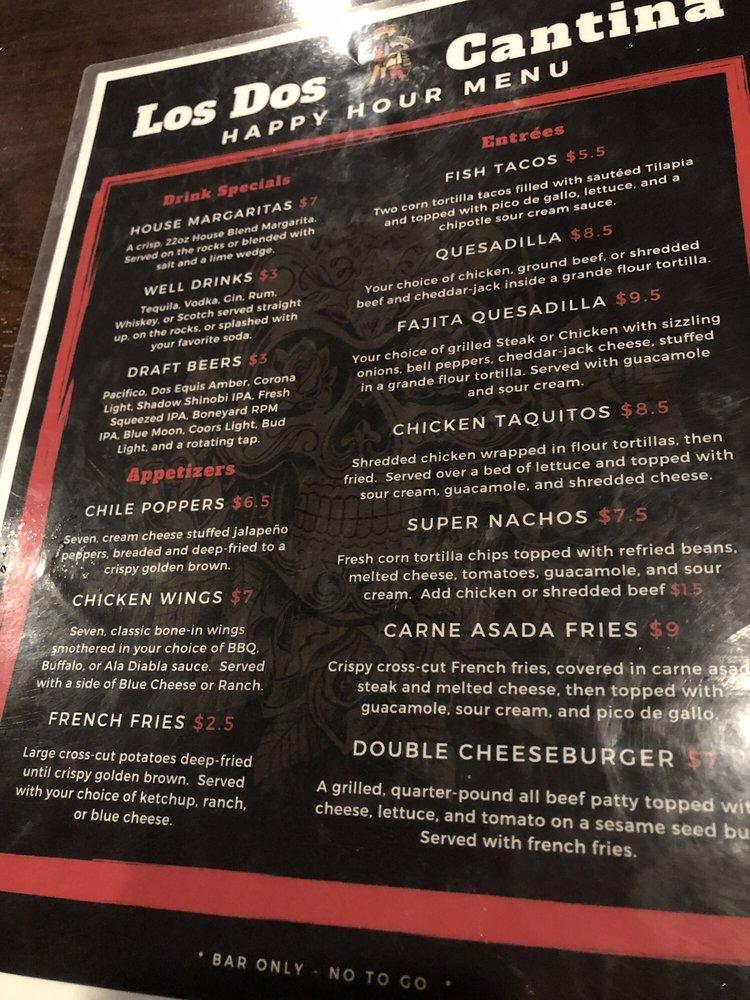 Menu at Los Dos Compadres II restaurant, Washougal, E St