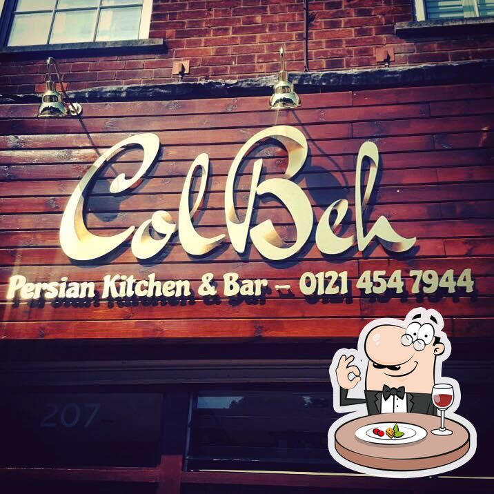 Colbeh, Persian Kitchen & Bar in Birmingham - Restaurant menu and reviews