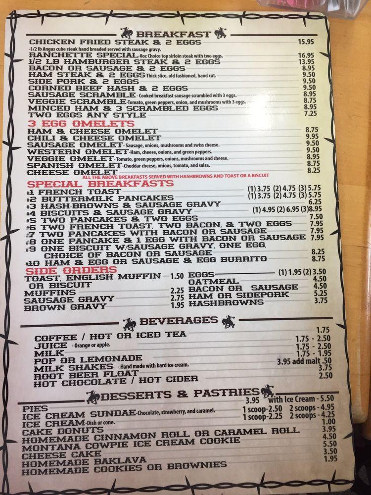 Menu at Avon Family Cafe, Avon, US-12