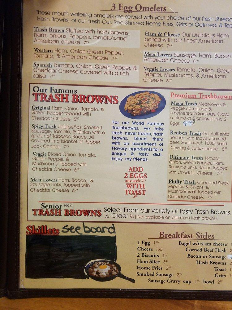 Menu at Joshua's Kitchen restaurant, Mulberry
