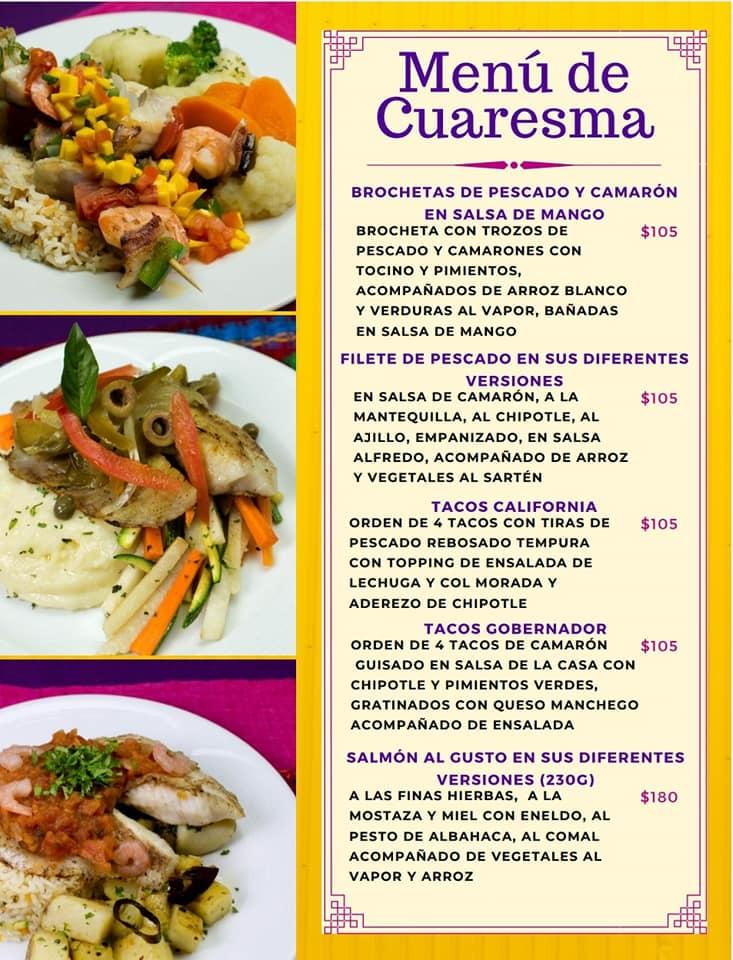Carta del restaurante La Chunga, Monterrey, Calle Morelos 958 Esquina ...