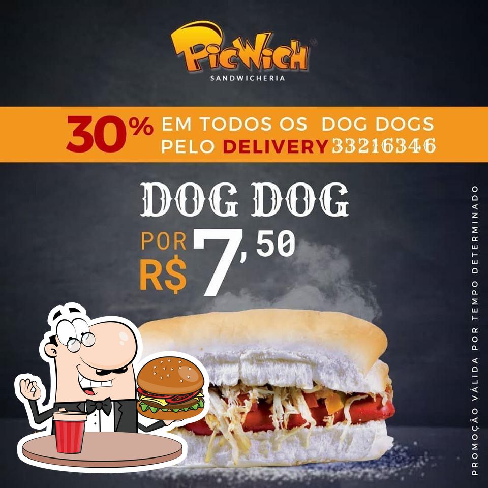 Picwich Sandwicheria - Lanches, hambúrgueres, pizzas e porções ...
