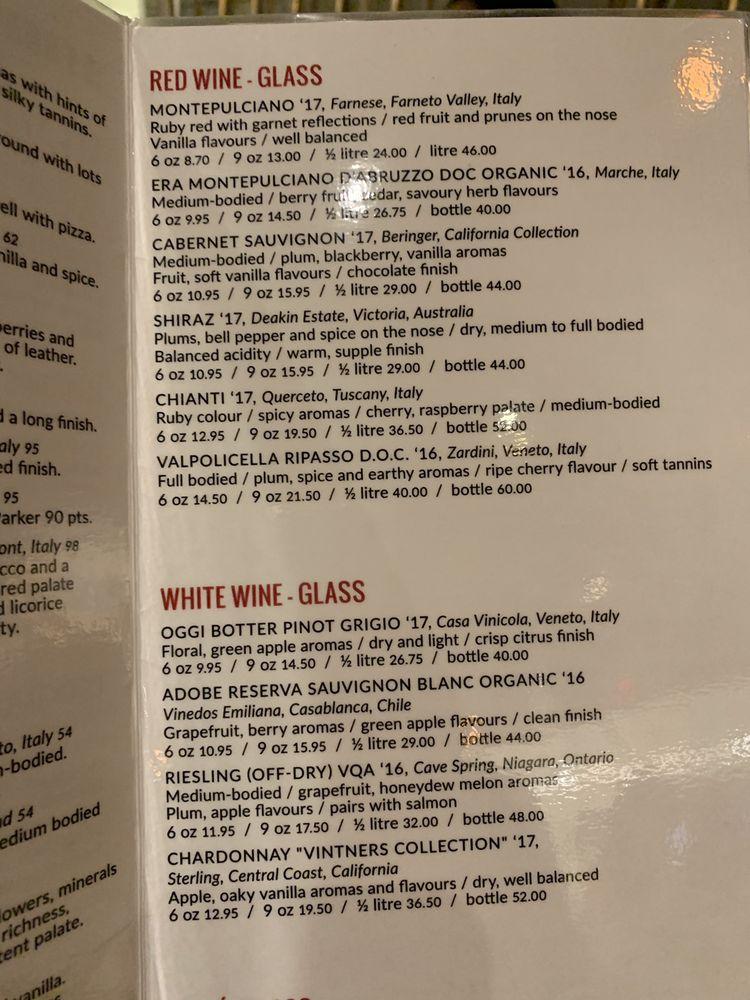 Menu at IL FORNELLO - Bayview Village pizzeria, Toronto, Bayview Ave