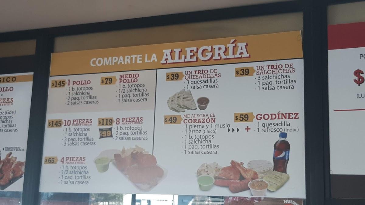 Menu at Pollo Matón restaurant, Guadalupe, AV.Mármol 1607
