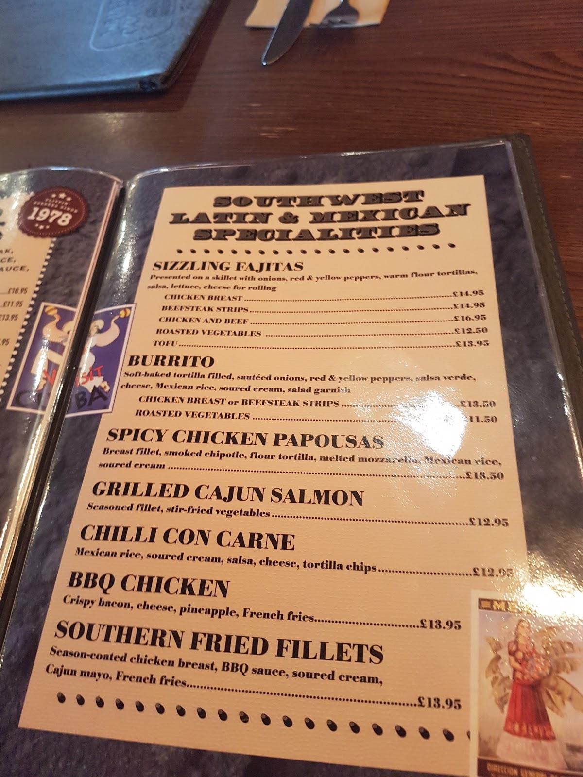 Menu at What's Cooking pub & bar, Liverpool, 24