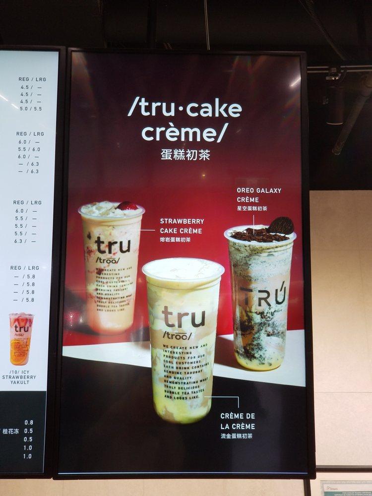Menu at TRU 初茶, Toronto, 25 Carlton Street