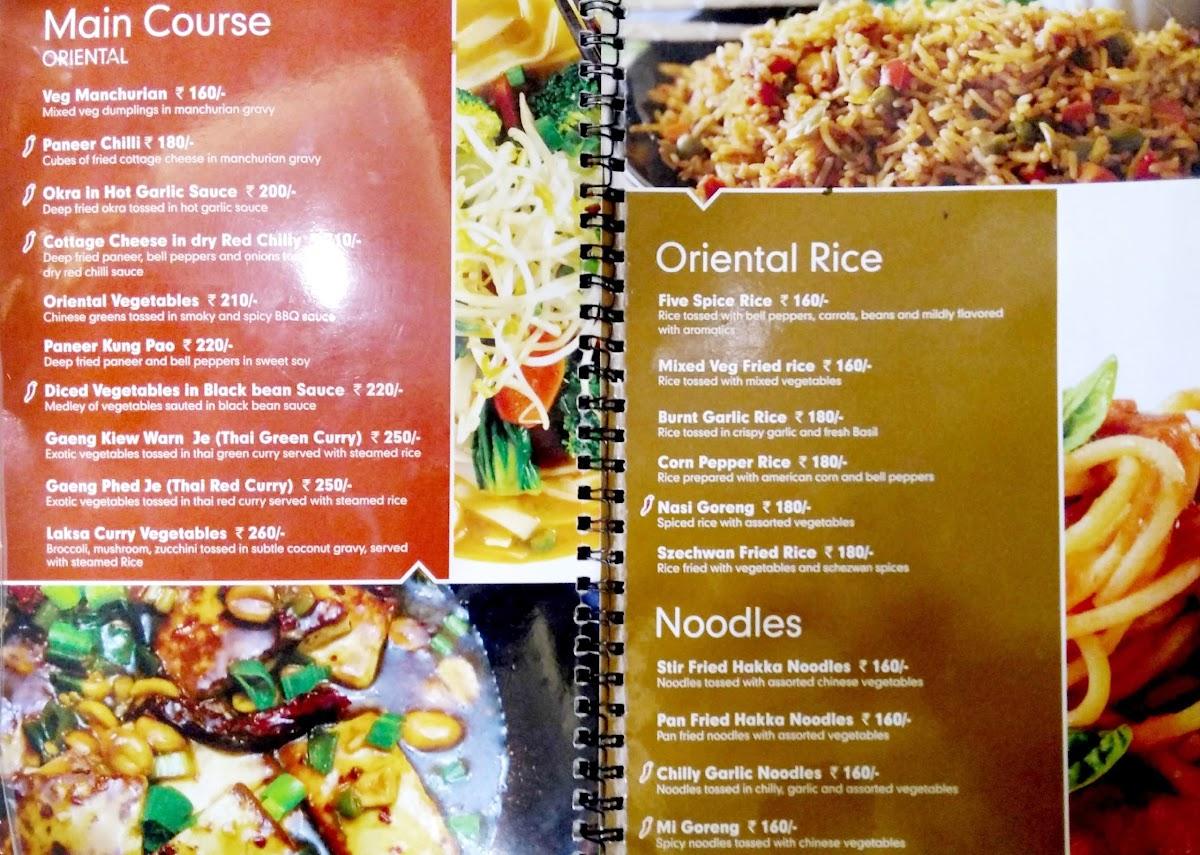Menu at Indiana's Red Velvet Veg Restaurant, Aurangabad