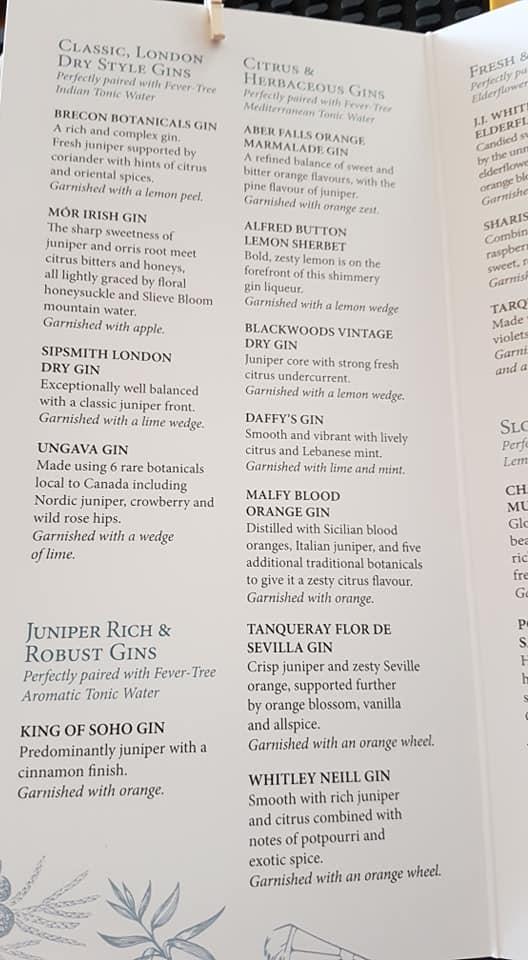 Menu at White Hart at Weeley pub & bar, Clacton-on-Sea