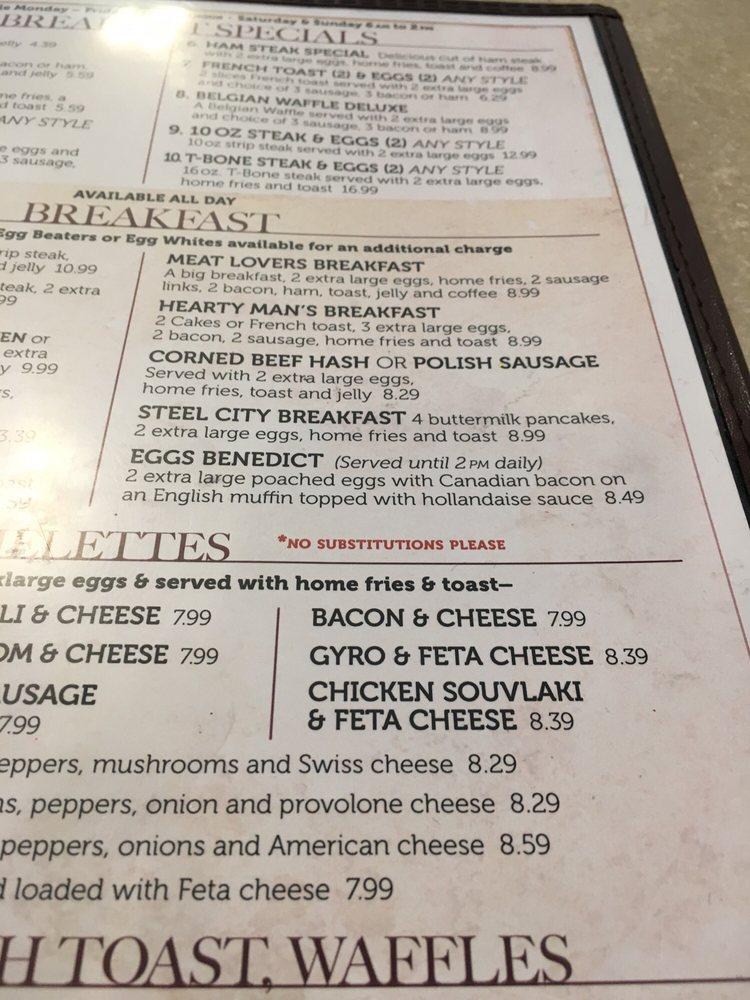 Menu at Apollo Family Restaurant, Buffalo, South Park Ave