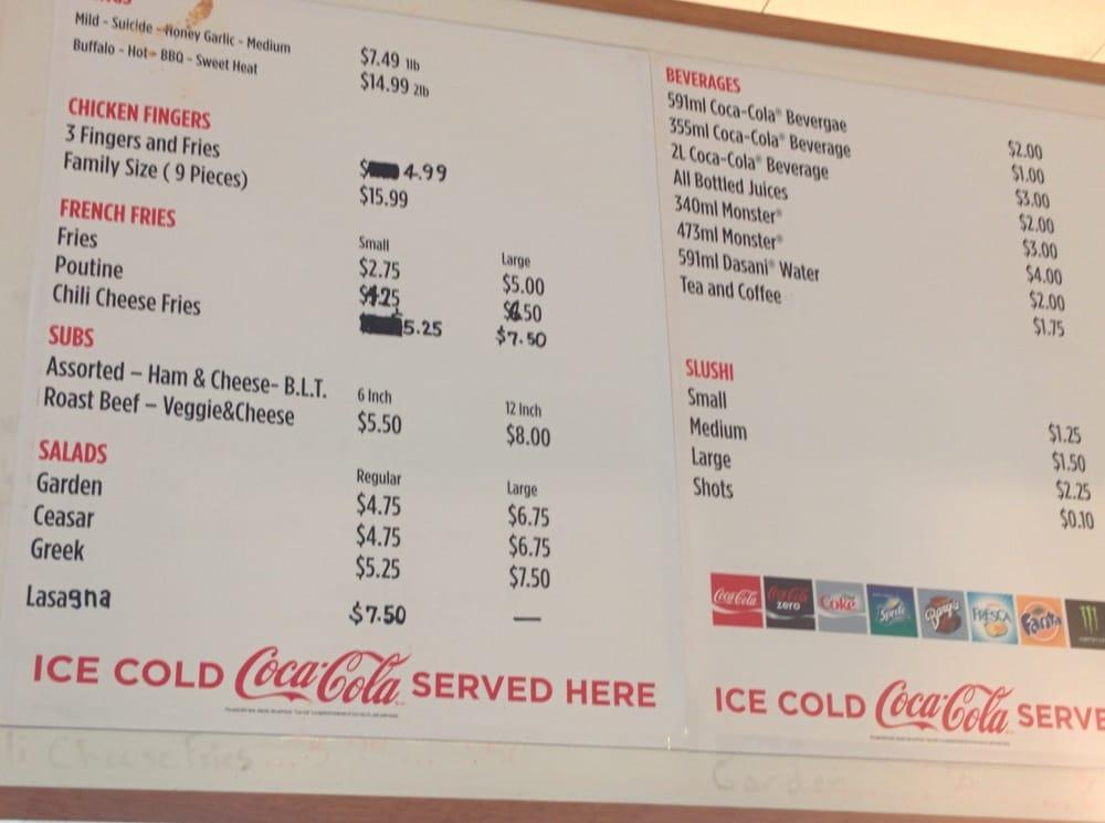 Menu at Good Fellas Pizza pizzeria, Flesherton