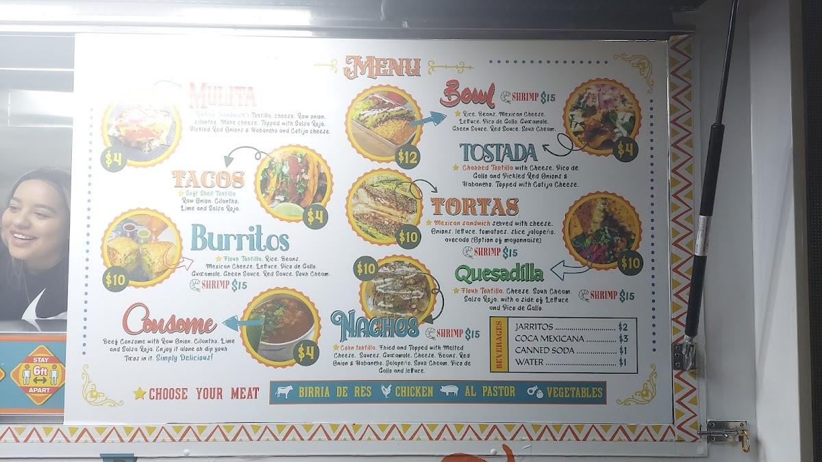 Menu at New York Birria - Food Truck restaurant, New York City