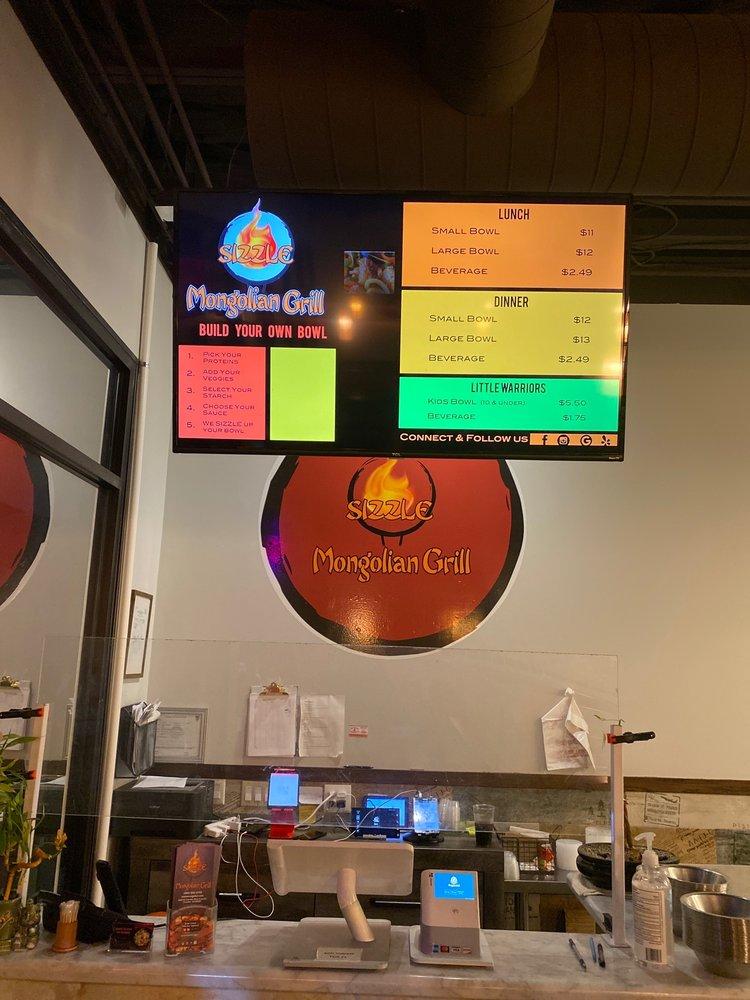 Restaurante Sizzle Mongolian Grill, Chandler - Carta del restaurante y ...