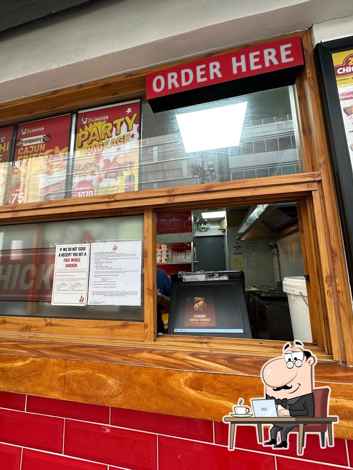 24 Chicken Valero, Makati, Ayala - Restaurant menu, prices and reviews