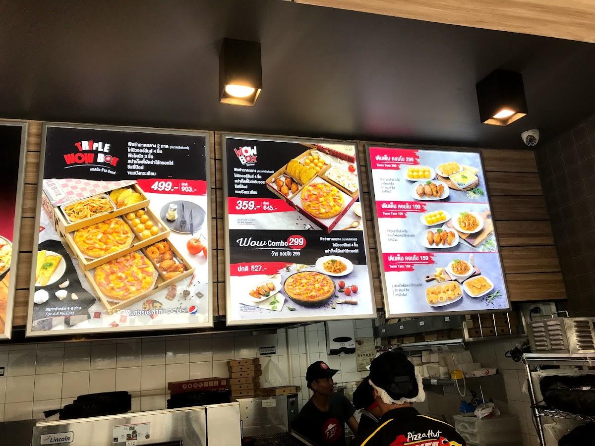 Menu at Pizza Hut 1150 - Pattaya Naklua (พิซซ่าฮัท สาขาพัทยา นาเกลือ ...