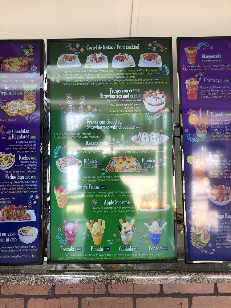 Menu at Refresqueria Puerto Escondido pub & bar, Pearland
