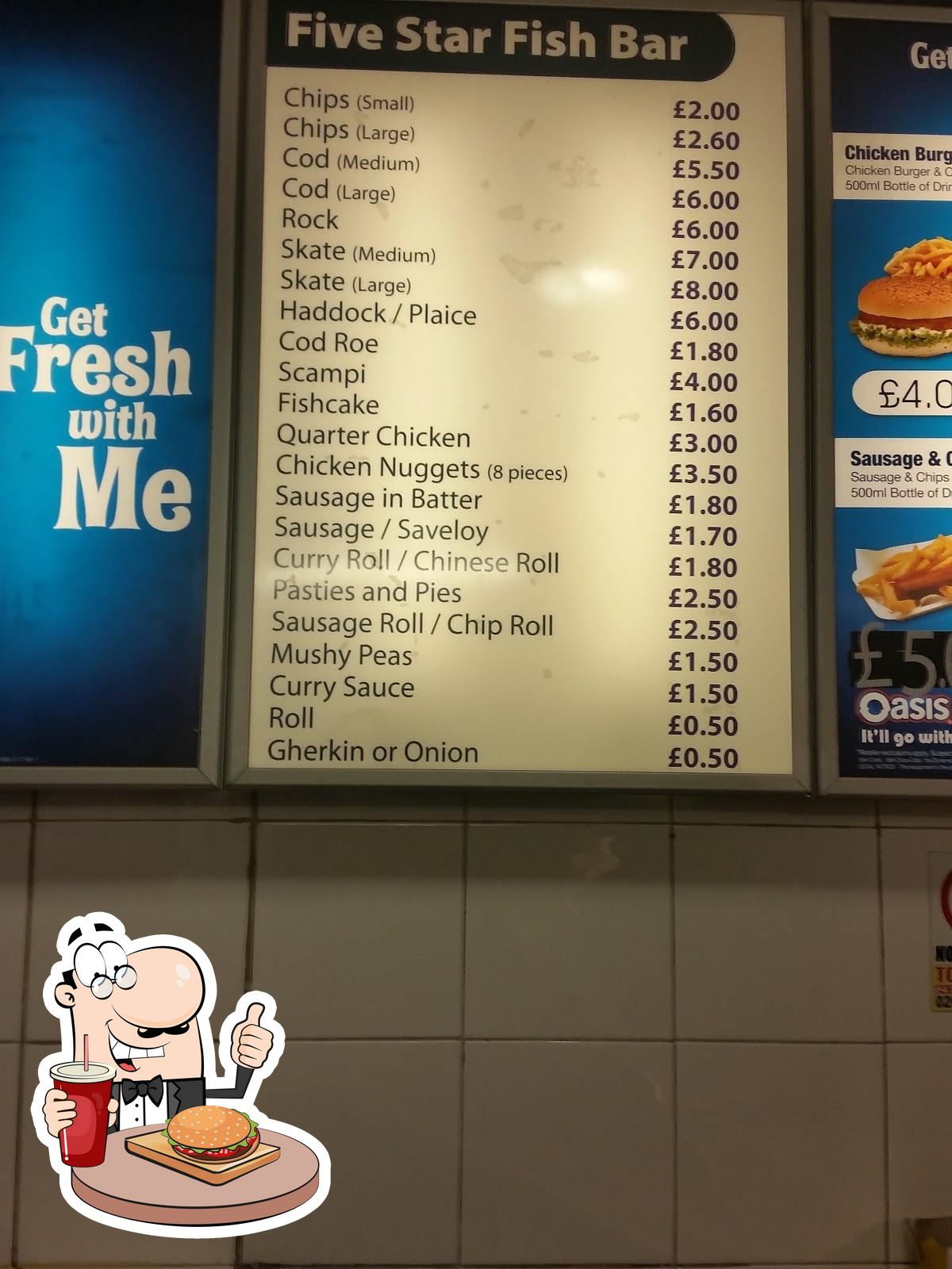 Five Star Fish Bar, 442 Forest Rd in London - Restaurant reviews