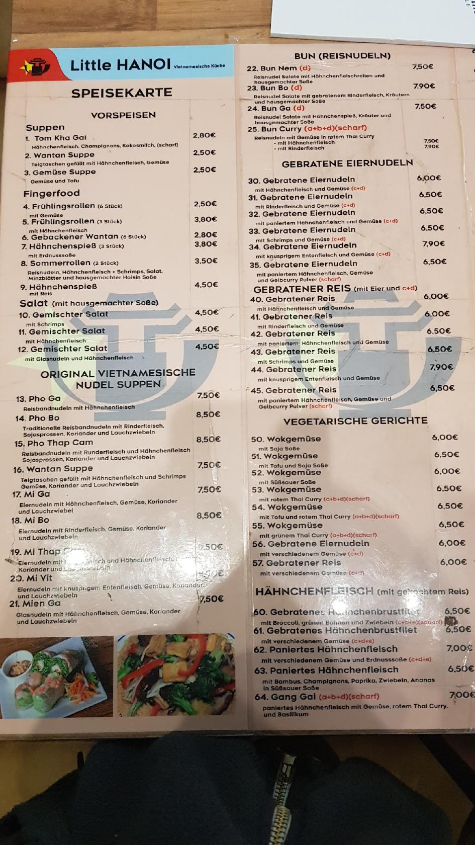 Speisekarte von Little Hanoi - Offenbach am Main restaurant, Offenbach ...