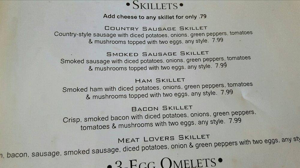 Menu at Country Cafe, Wichita, S Seneca St