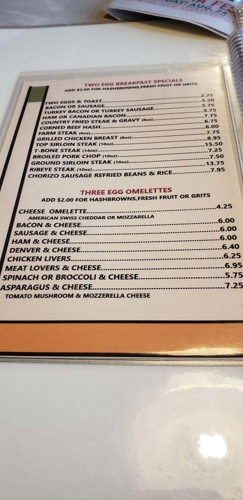 Menu at Family Table Restaurant, Milwaukee