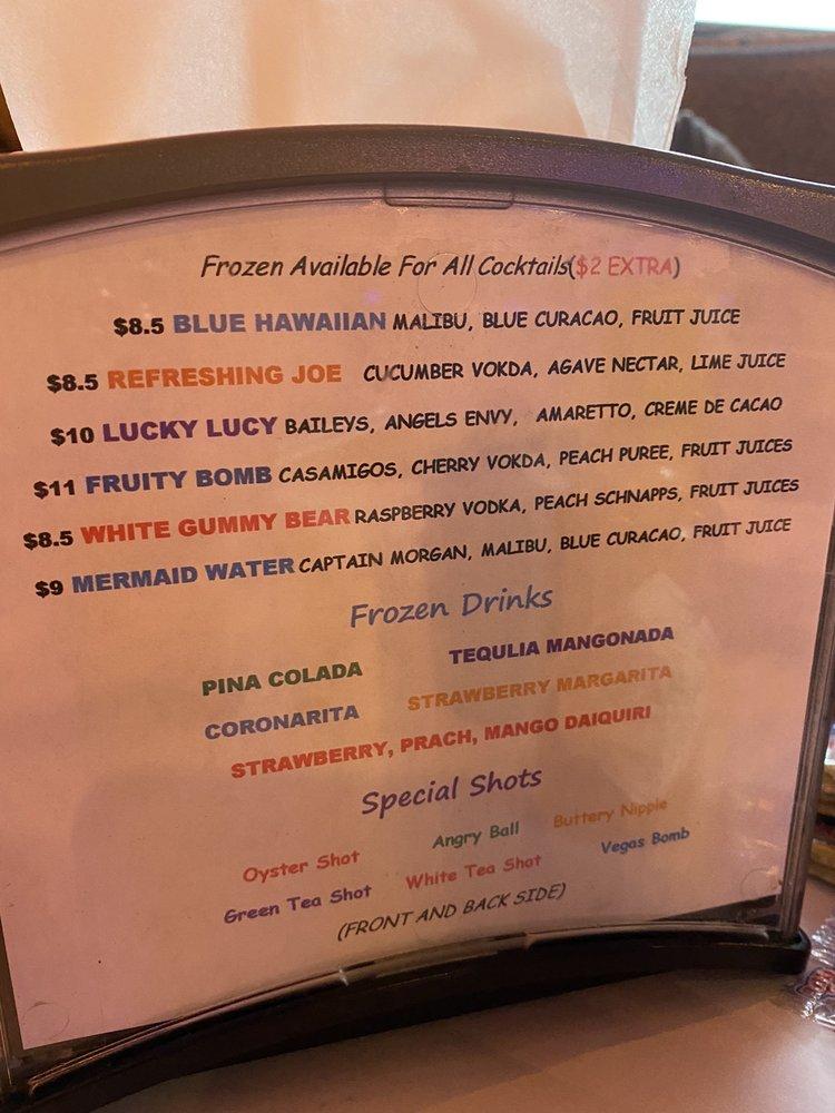 Menu at Storming Crab Mckinney pub & bar, McKinney