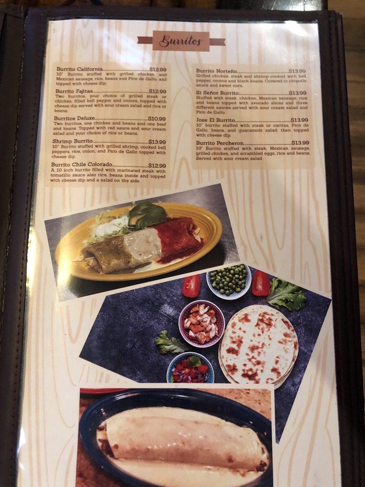 Menu at Sí Señor! restaurant, Newport News