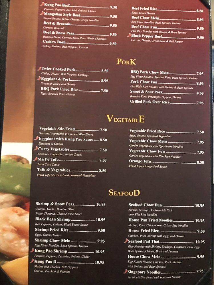 Menu at Simi's Cafe, Gilbert, E Baseline Rd #118
