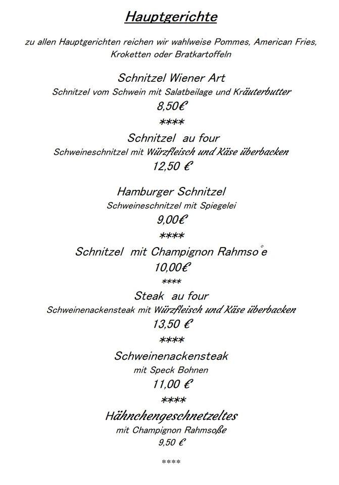 Speisekarte von FairPlay restaurant, Fredersdorf-Vogelsdorf