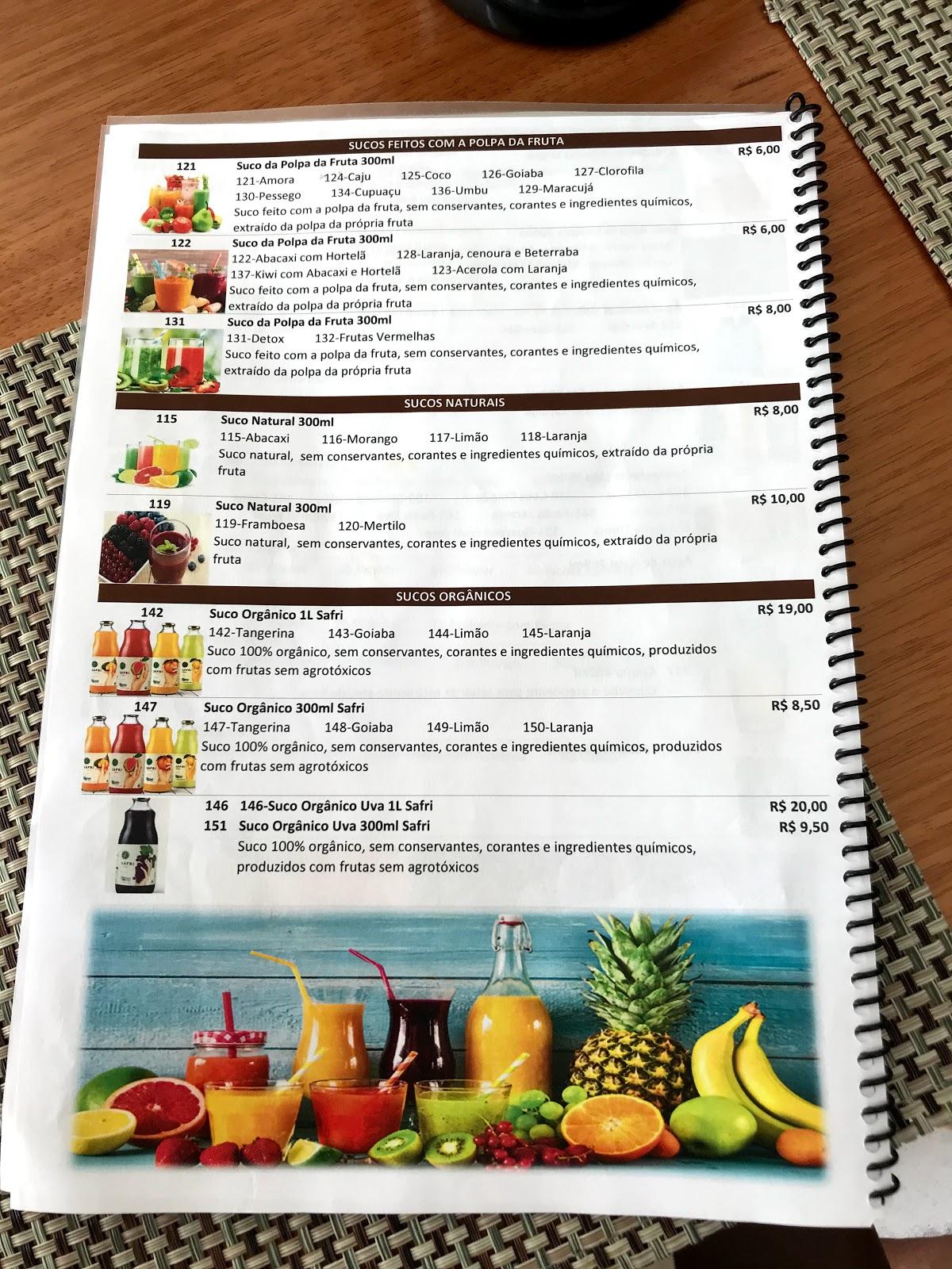 Menu at Art Café - Cafeteria Tramandaí, Tramandaí
