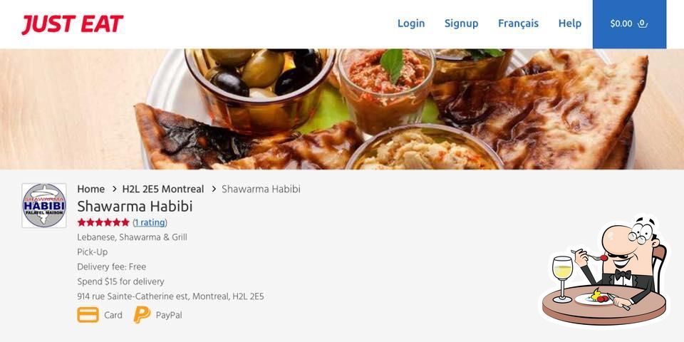 Shawarma Habibi in Montreal - Restaurant menu and reviews