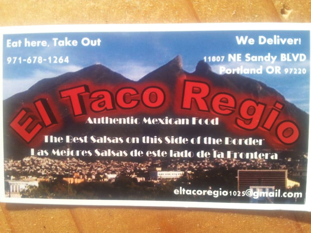 El Taco Regio in Portland