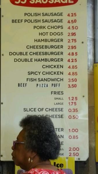 Menu at Maxwell Street restaurant, Dolton, E Sibley Blvd