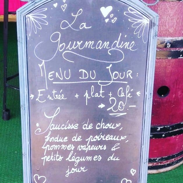 Menu da Gourmandine, Ollon