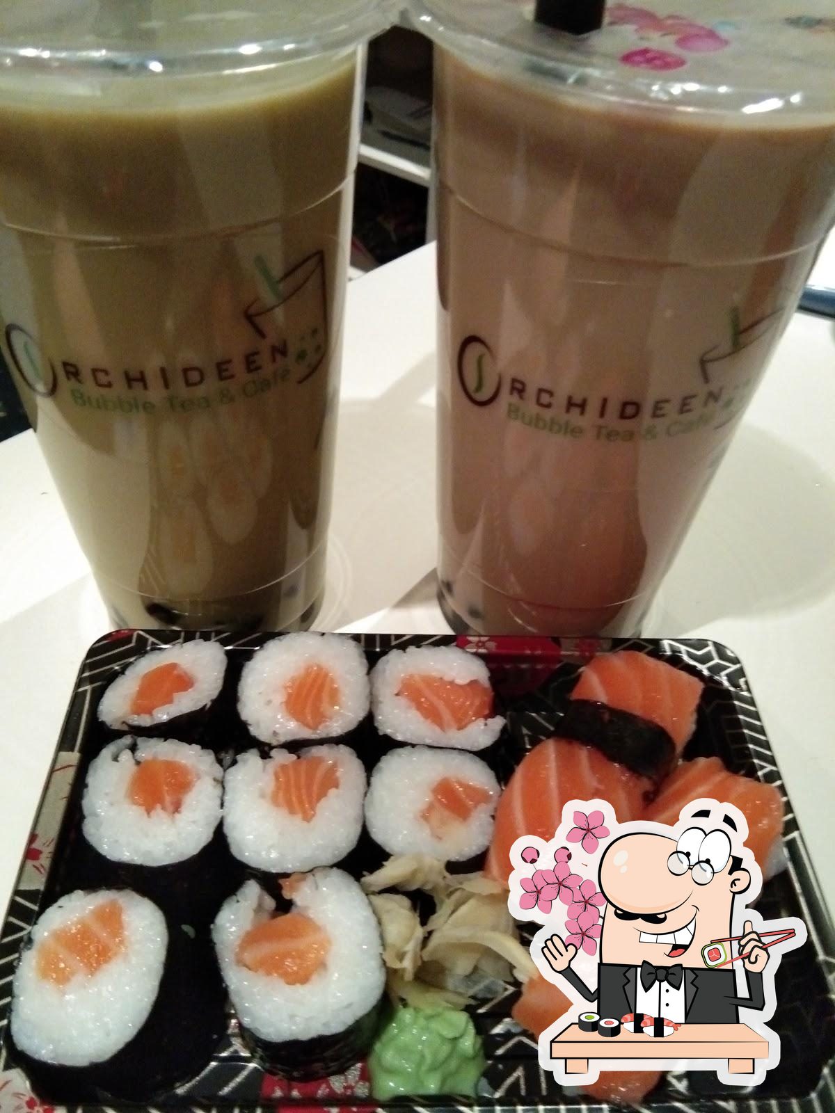 Orchideen Bubble Tea