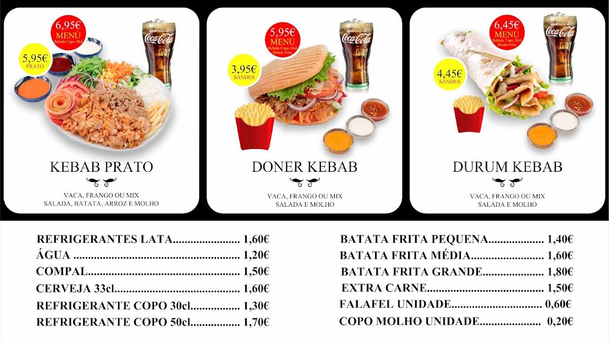 Menu em I Love Kebab(Amadora) restaurante, Amadora