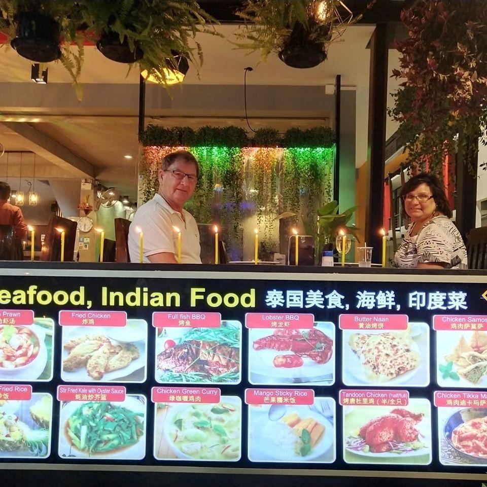 Carta del restaurante King Kitchen, Ao Nang