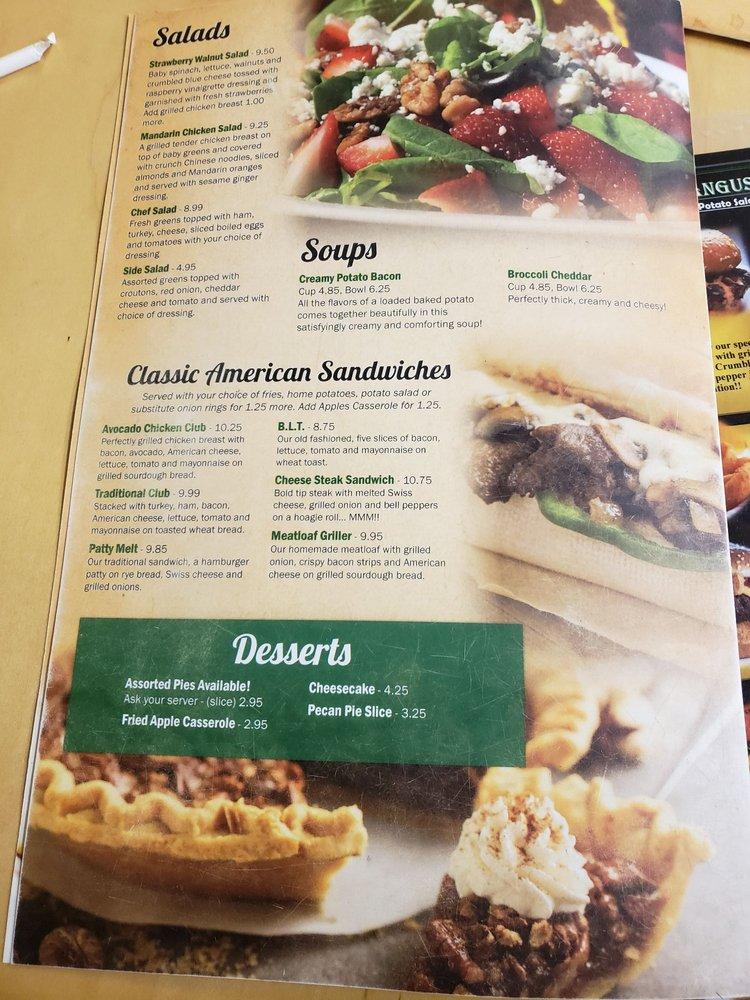 Menu at Jem's Cafe La Salle, La Salle