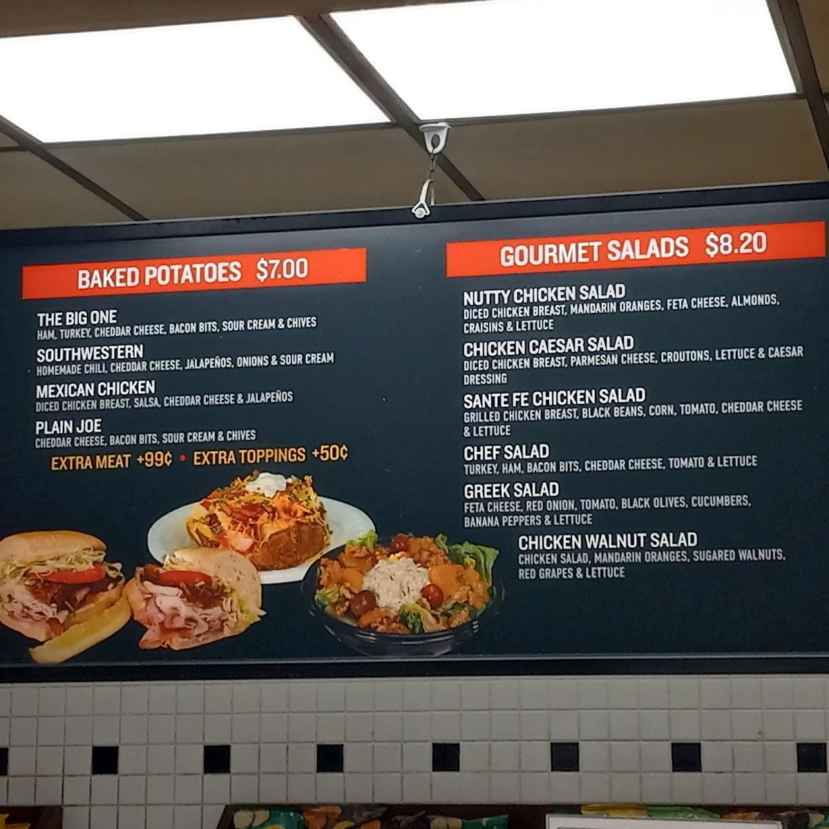 Menu at Sneaky Pete's Hotdogs restaurant, Birmingham, 535 Richard ...